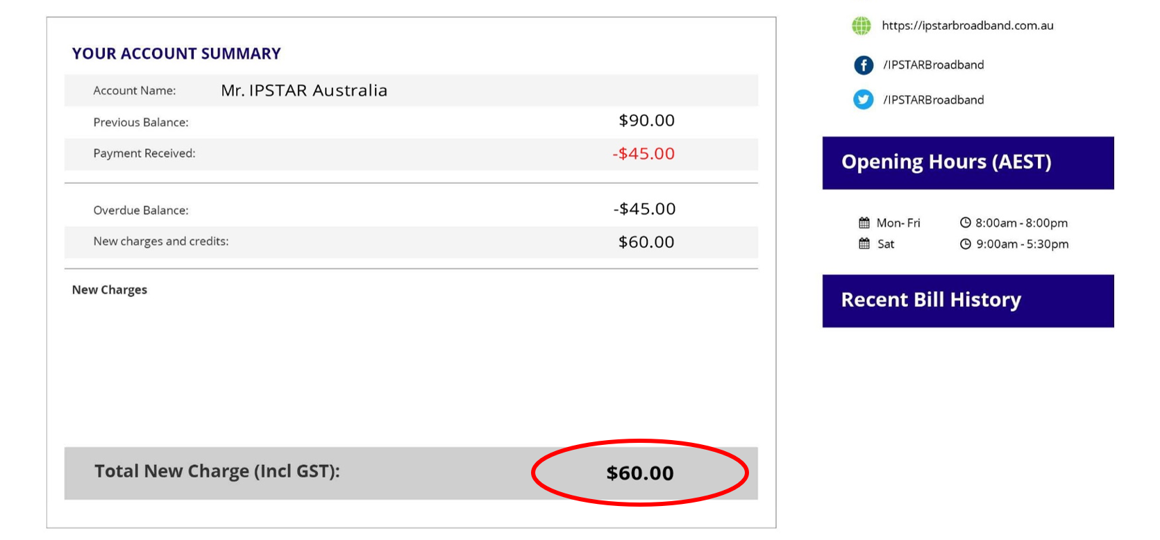 Pay My Bill Online | IPSTAR Broadband